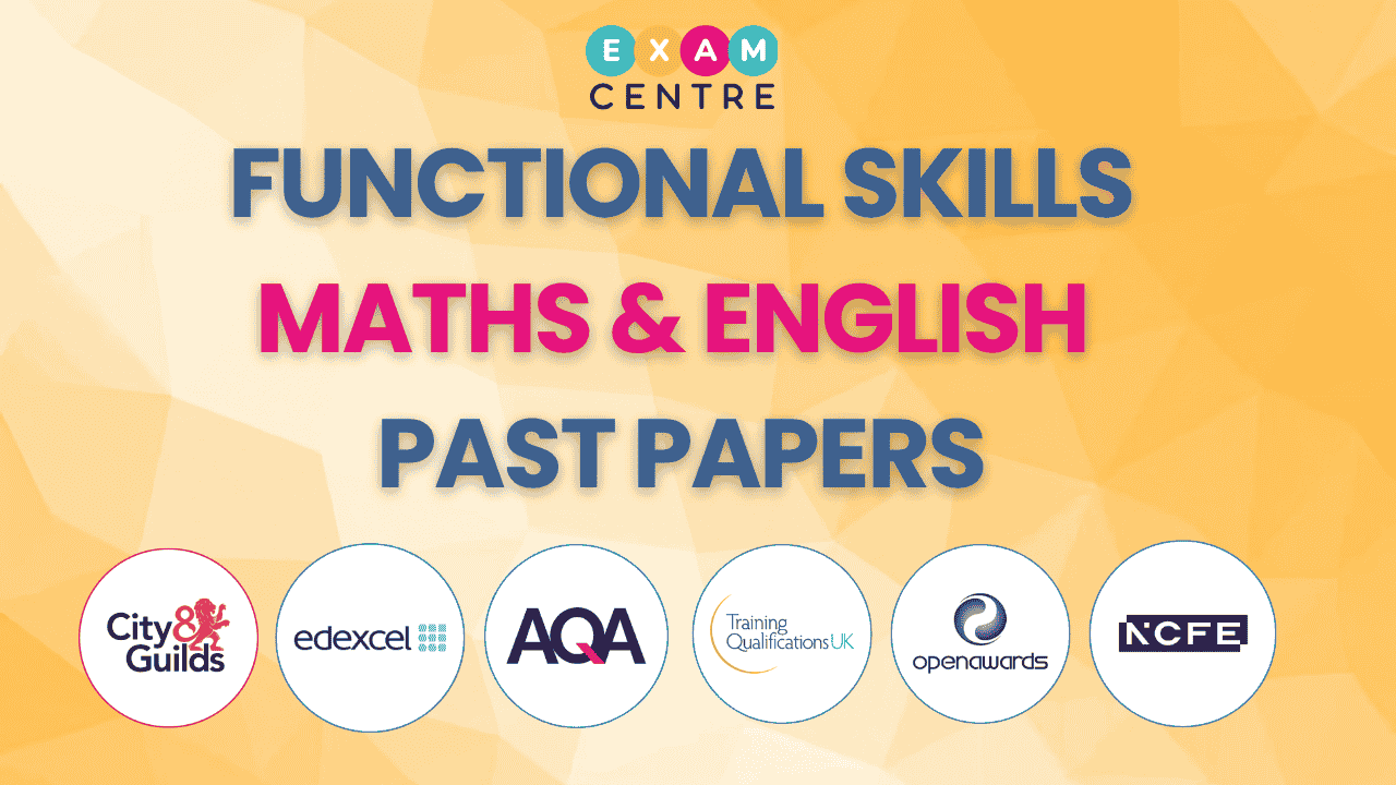 Functional Skills Maths and English Past Papers - Level 1 and 2 - Exam ...